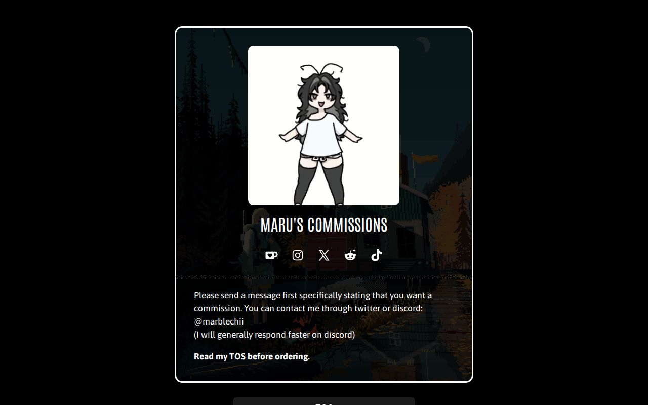 Marblechii's Commissions
